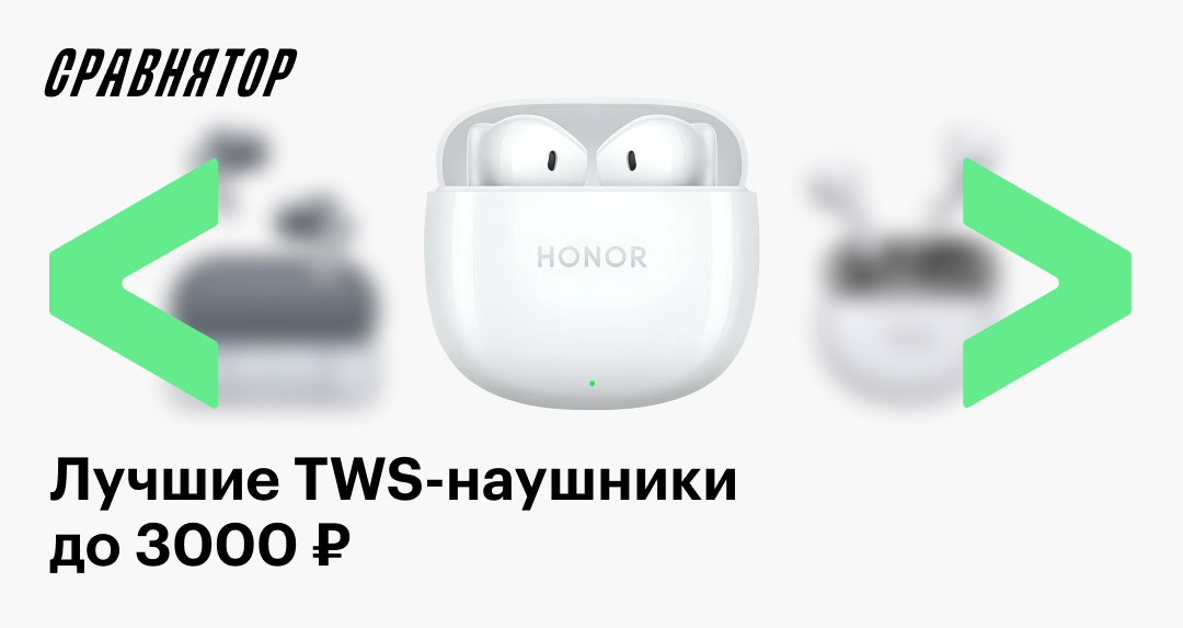 Лучшие TWS-наушники до 3000 ₽ в 2025 году: рейтинг моделей