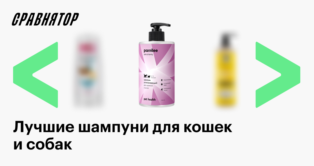 Лучшие шампуни для кошек и собак в 2025 году: рейтинг продуктов