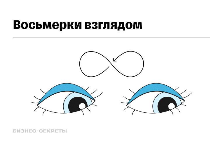Гимнастика для глаз 10 упражнений для расслабления при работе за компьютером