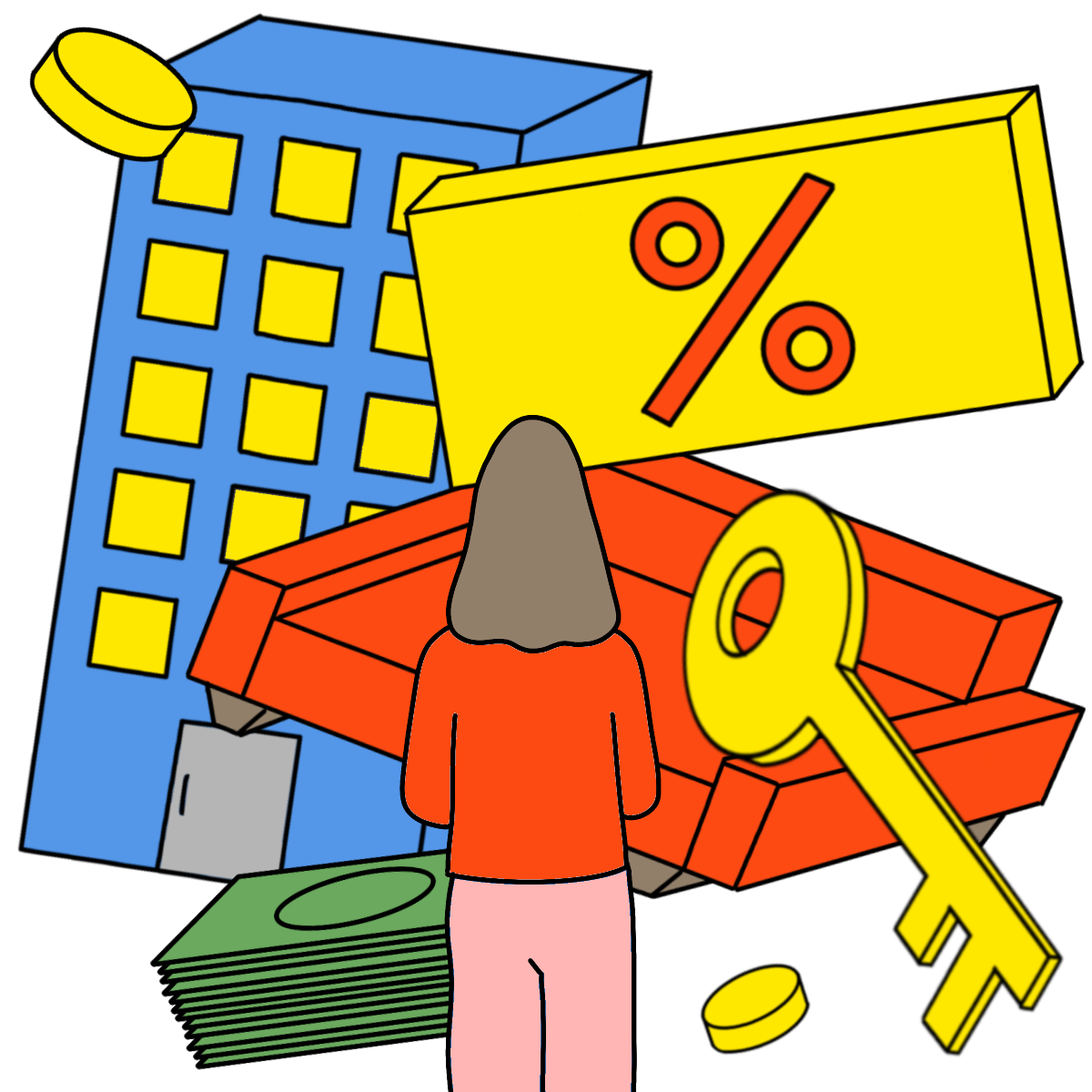 Falling Objects Clipart