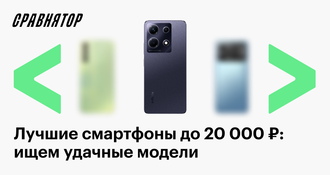 Лучшие смартфоны до 20 000 ₽ в 2024 году: рейтинг с оптимальными и ...