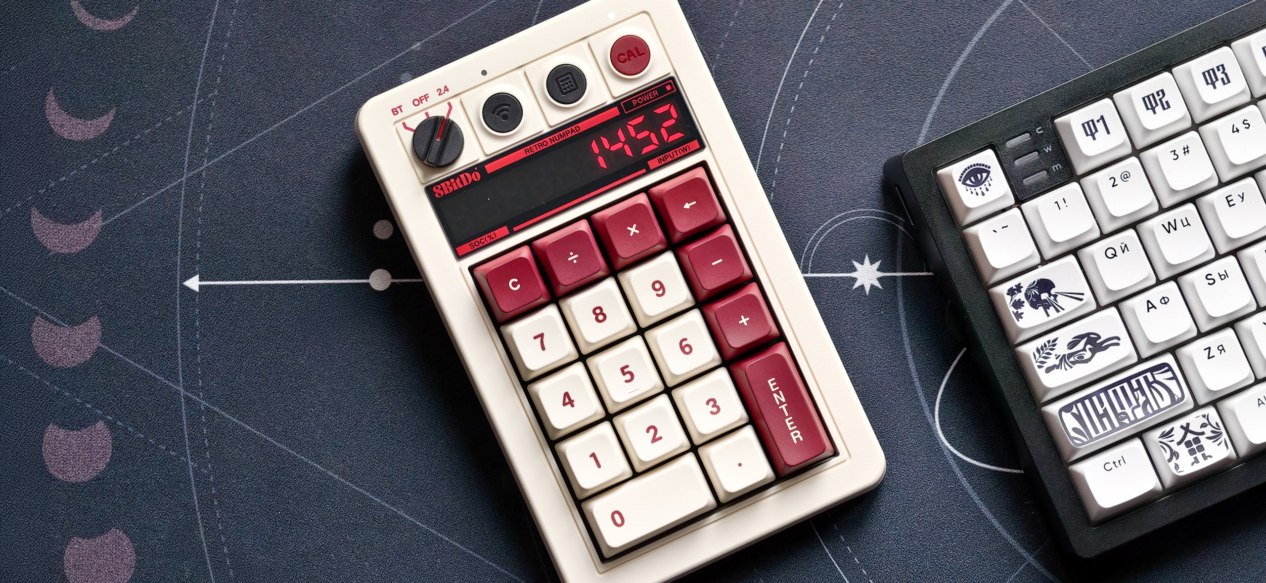 8BitDo Retro 18 Mechanical Numpad: отзыв, обзор технических ...