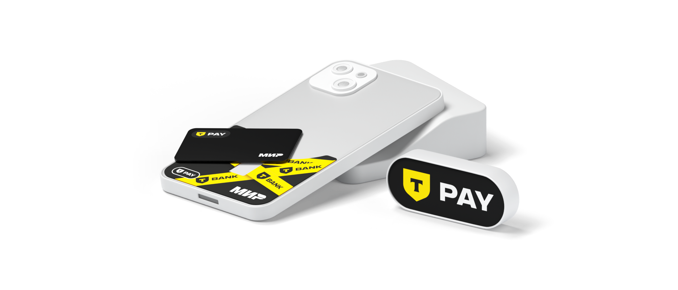 Дизайн платежных стикеров T‑Pay